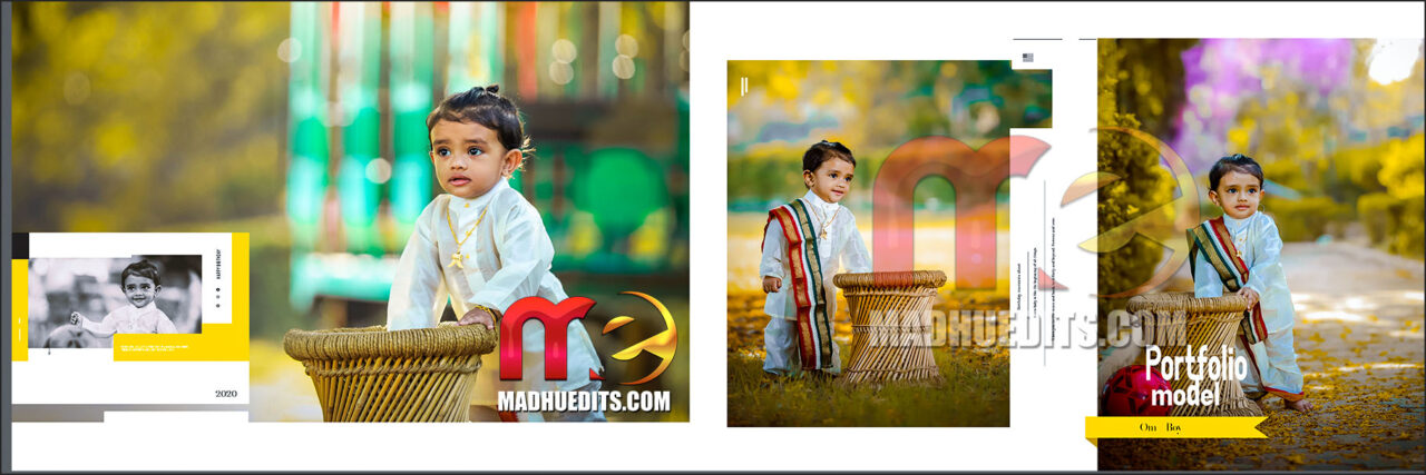 Naming Ceremony Album PSD Files - Download - MadhuEdits