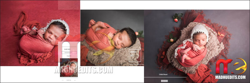 Naming Ceremony Album PSD Files - Download - MadhuEdits