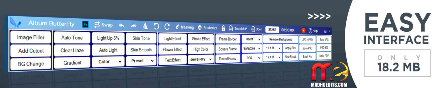 AUTOMATIC ALBUM DESIGNING SOFTWARE - MadhuEdits