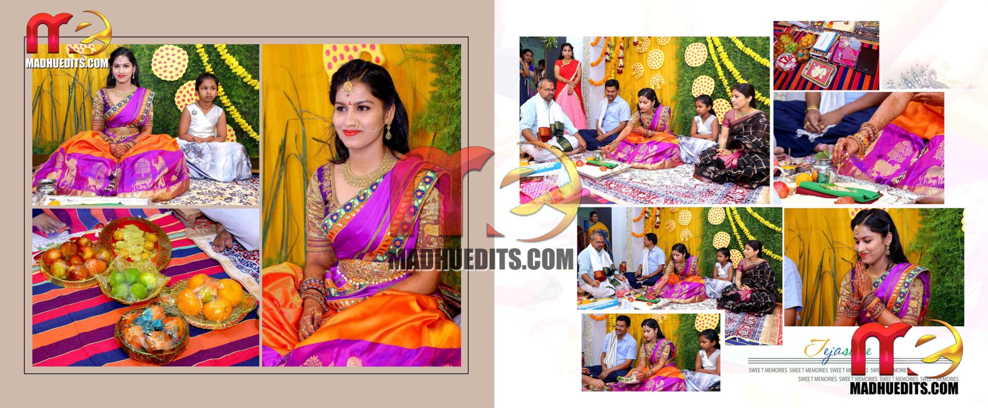 CREATIVE BRIDAL LAYOUT PSD PACKAGE - MadhuEdits