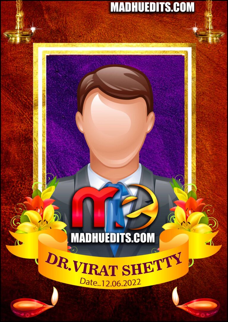 DEATH/FUNERAL FRAMES - TRENDING QUALITY PSD PACKAGE - MadhuEdits