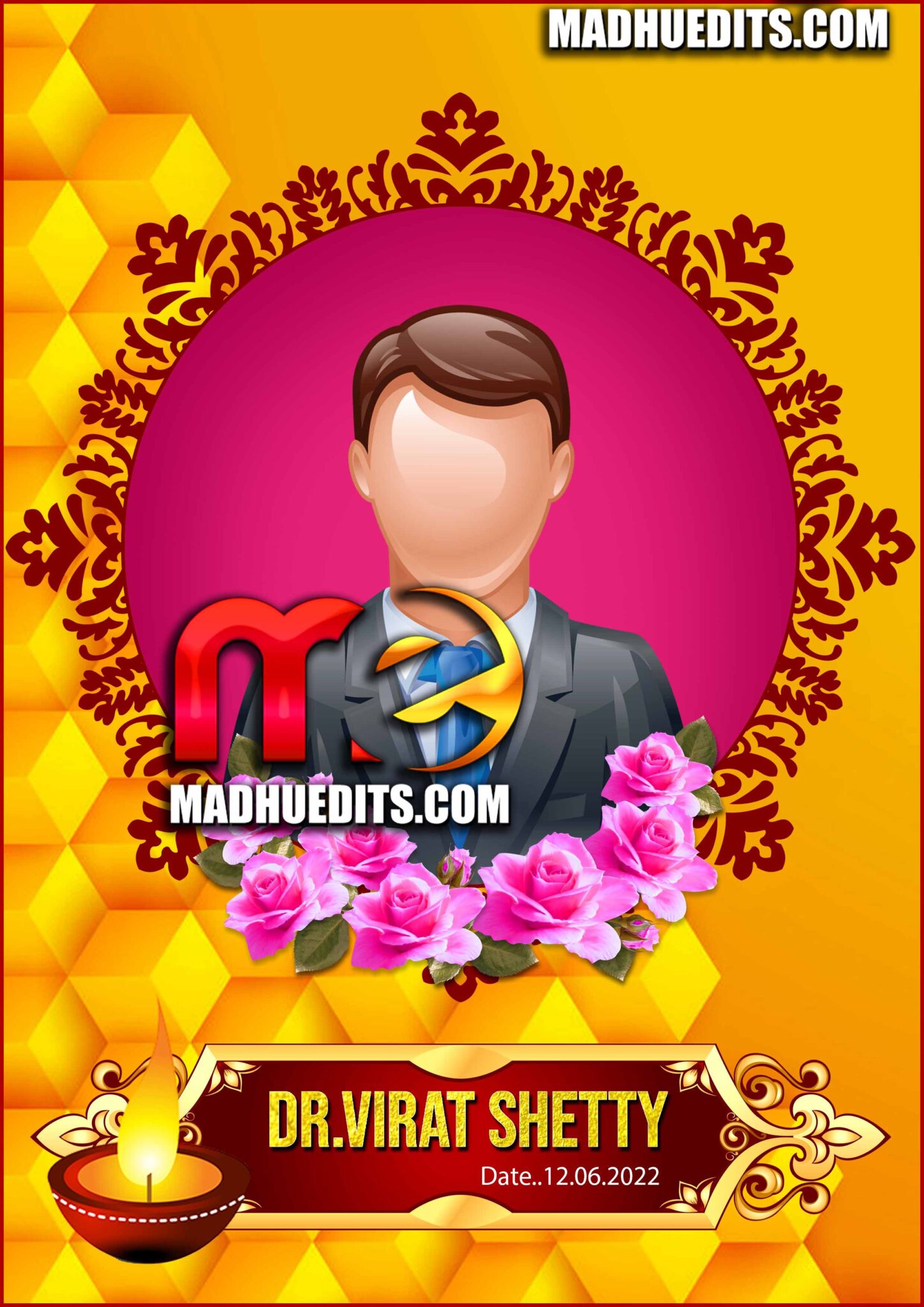 DEATH/FUNERAL FRAMES - TRENDING QUALITY PSD PACKAGE - MadhuEdits