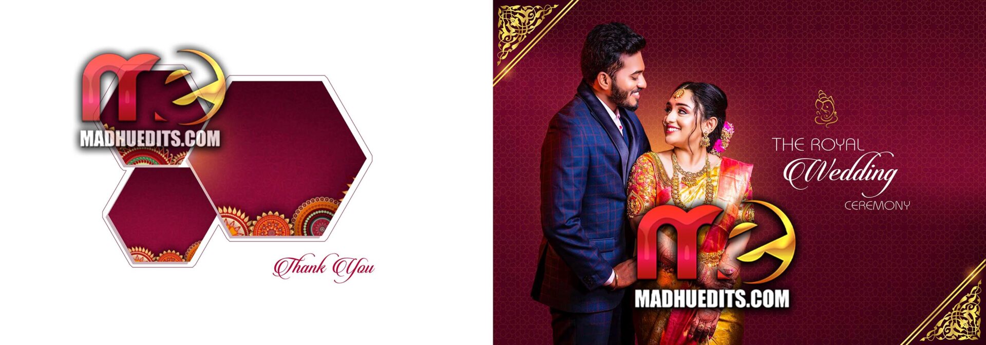 PREMIUM ROYAL - COVER PAGE PSD PACKAGE - MadhuEdits