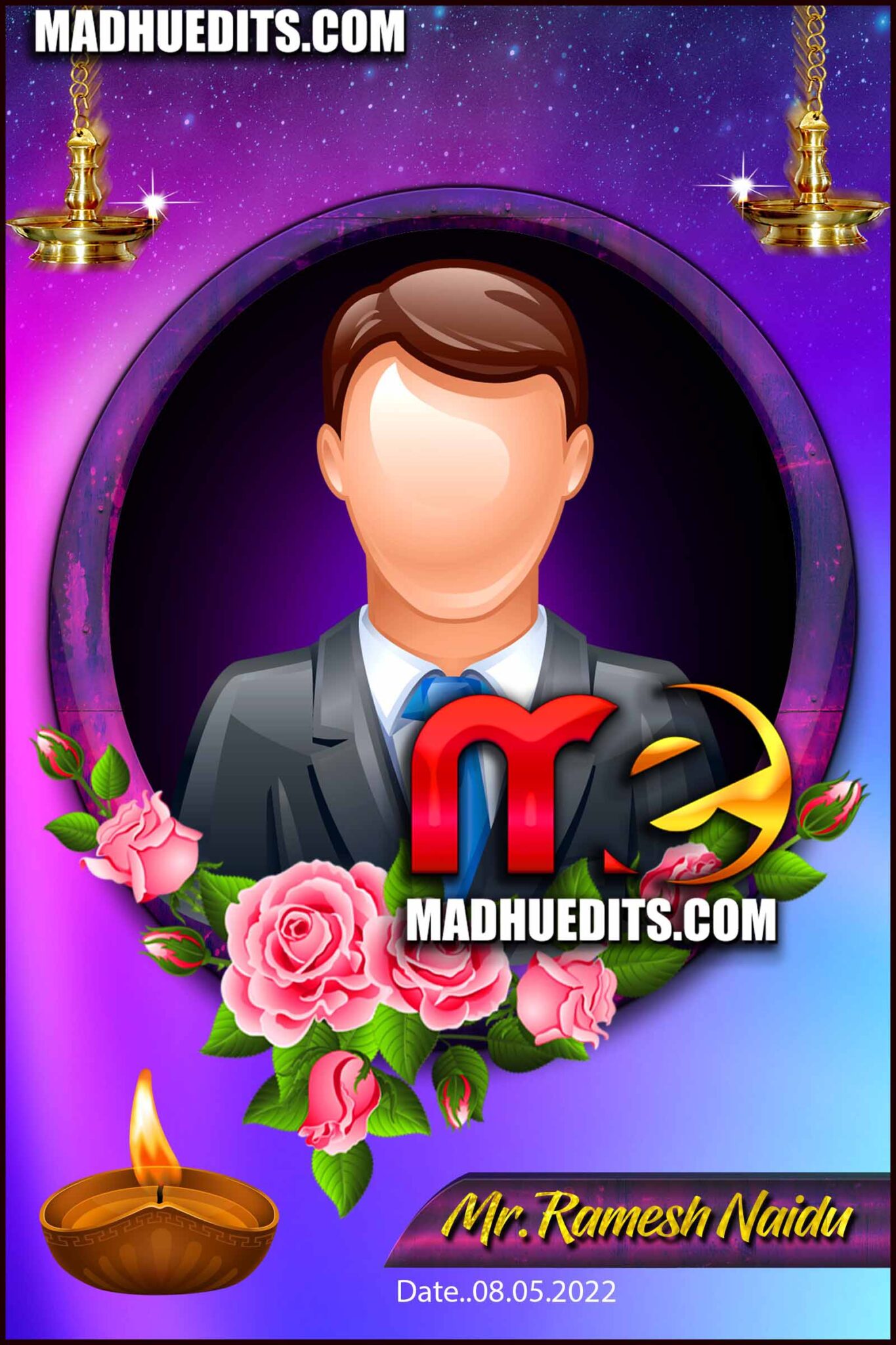 DEATH/FUNERAL FRAMES - TRENDING QUALITY PSD PACKAGE - MadhuEdits