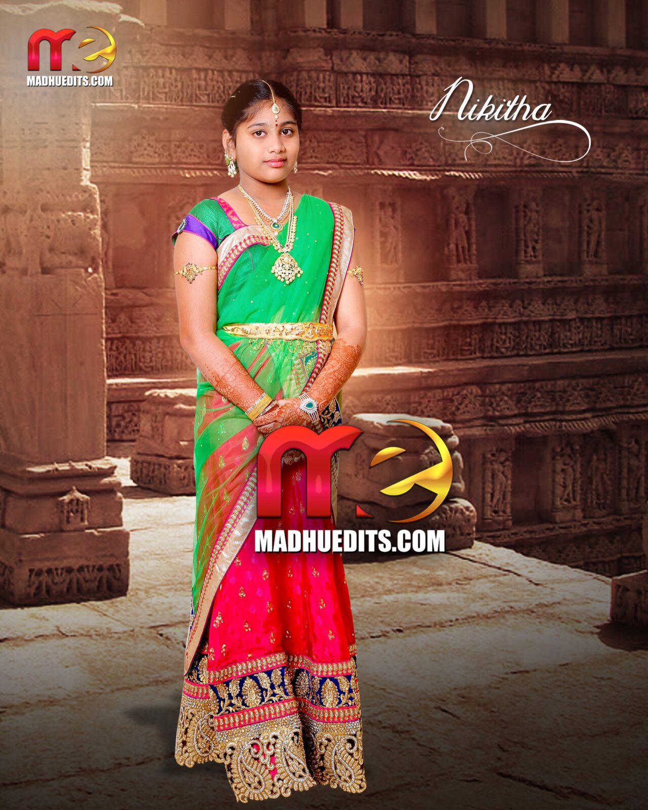 250+ SAREE CEREMONY - ALBUM PSD TEMPLATES - MadhuEdits
