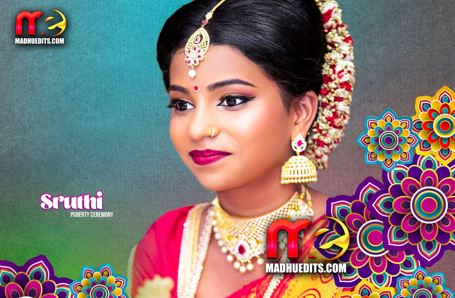 LATEST PUBERTY CEREMONY ALBUM PSD TEMPLATES - MadhuEdits