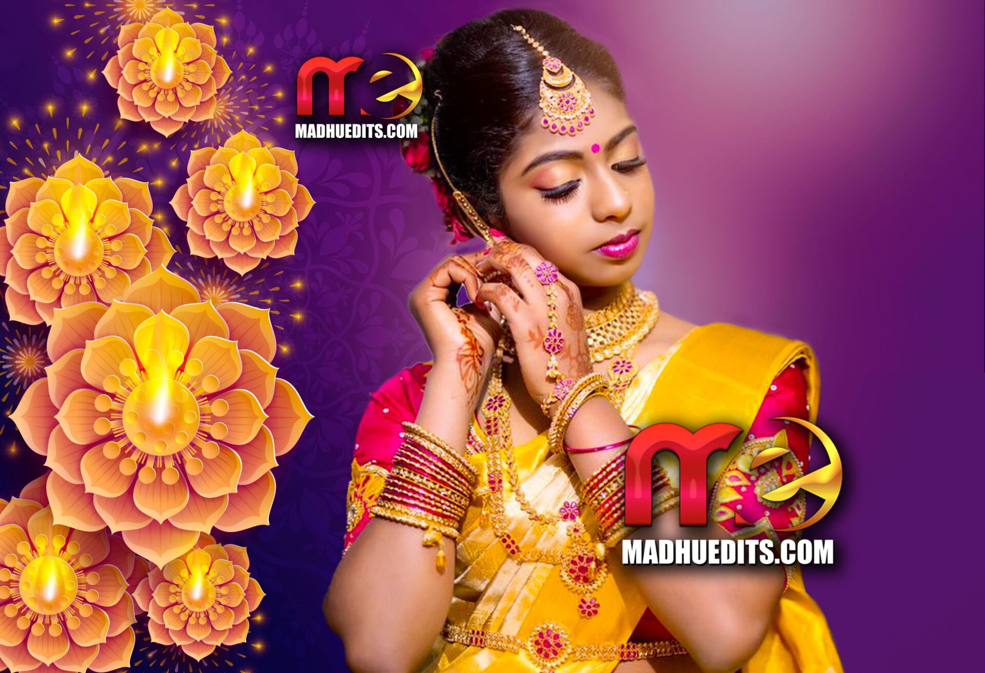 LATEST PUBERTY CEREMONY ALBUM PSD TEMPLATES - MadhuEdits
