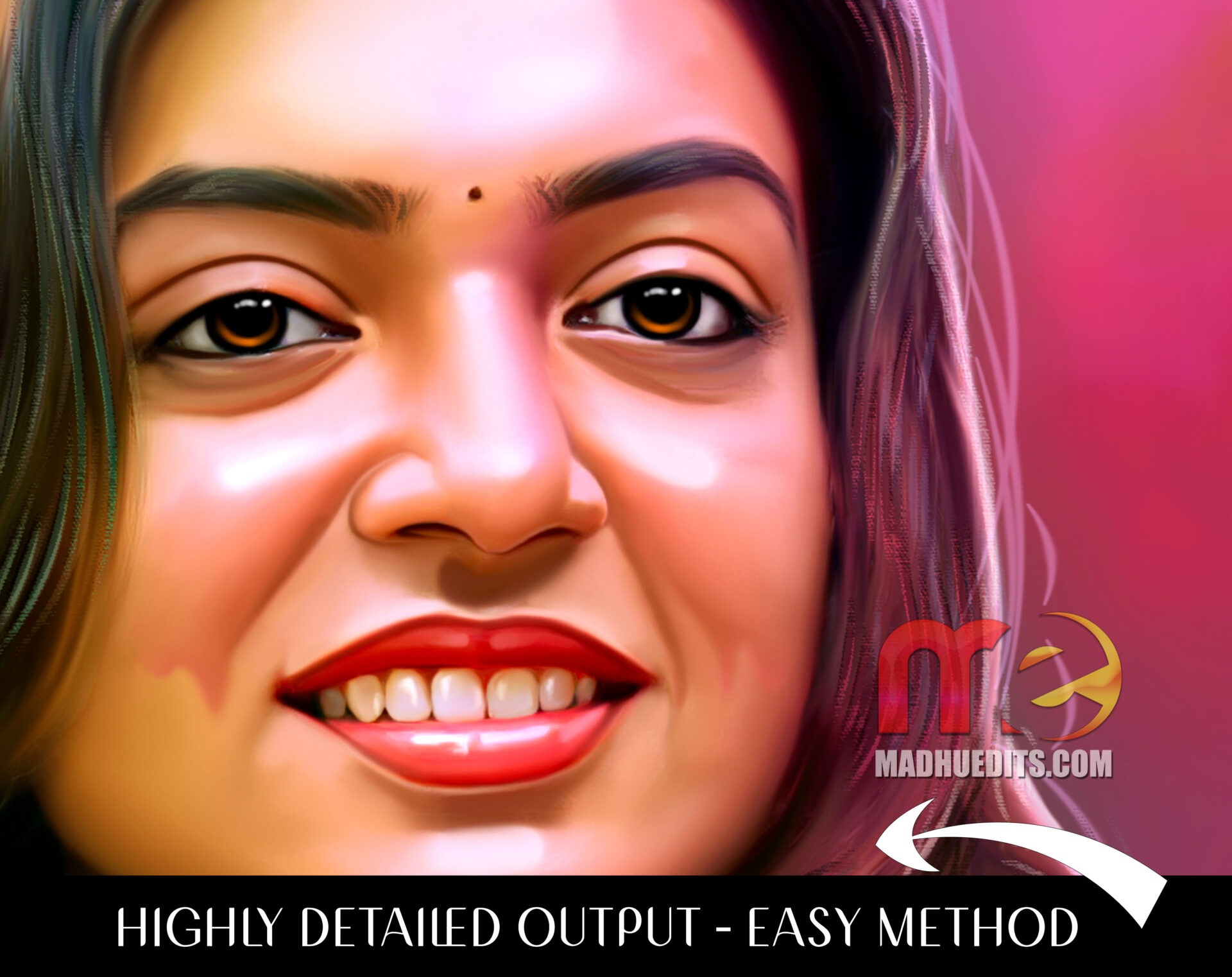Digital Painting Photoshop Course - Learn Oil Painting - MadhuEdits
