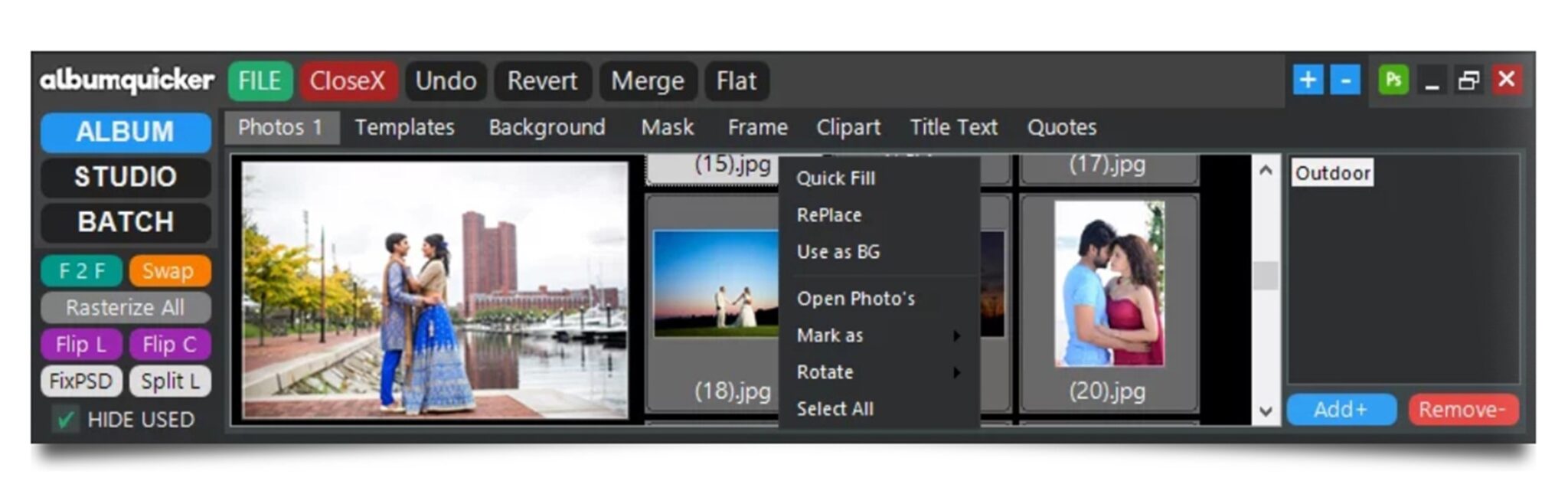 Album Quicker PRO V6.8 - Software - MadhuEdits