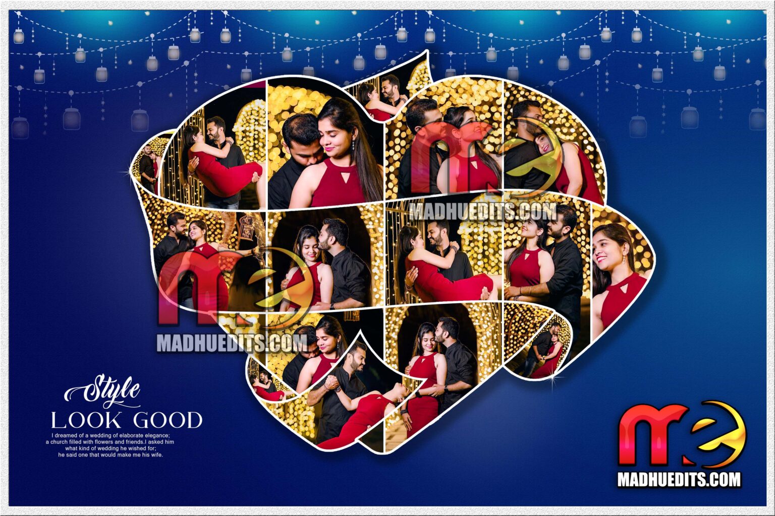 100+ Photo Collage PSD Templates Bundle Pack - MadhuEdits