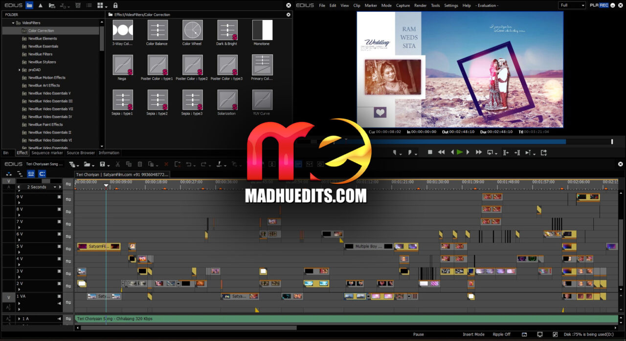 EDIUS X PRO - No.1 Video Editing Software Lifetime - MadhuEdits