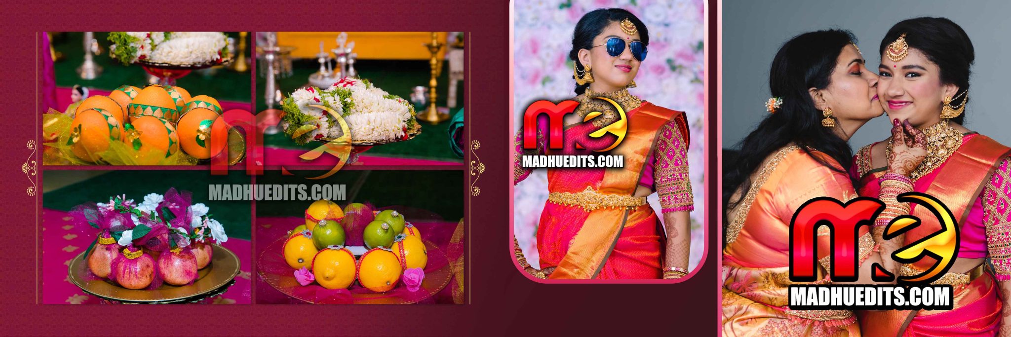 12X36 TRADITIONAL HALF SAREE ALBUM DESIGN PSDS - MadhuEdits