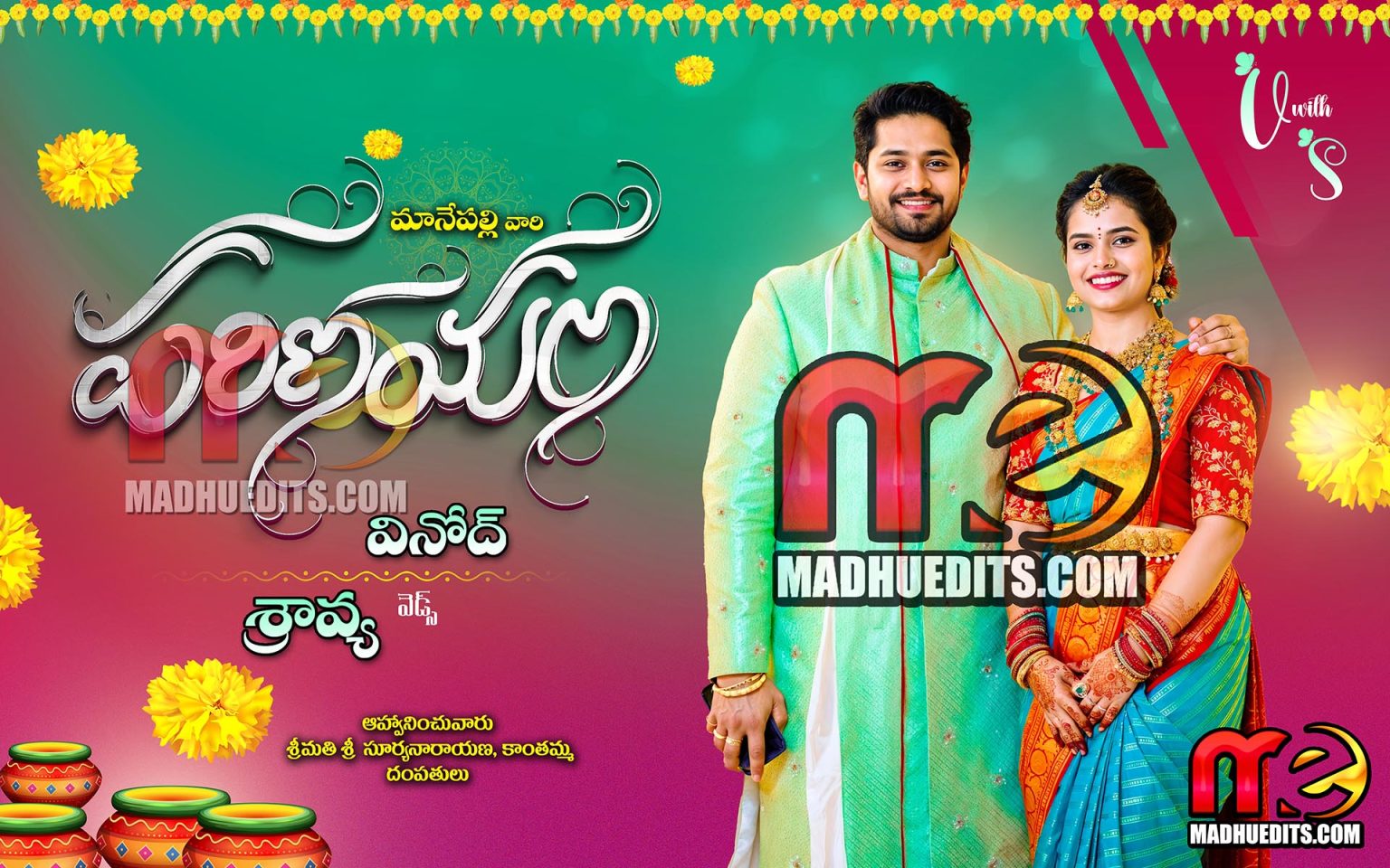 Wedding Flex Banner PSD Designs-PREMIUM 2025 - MadhuEdits