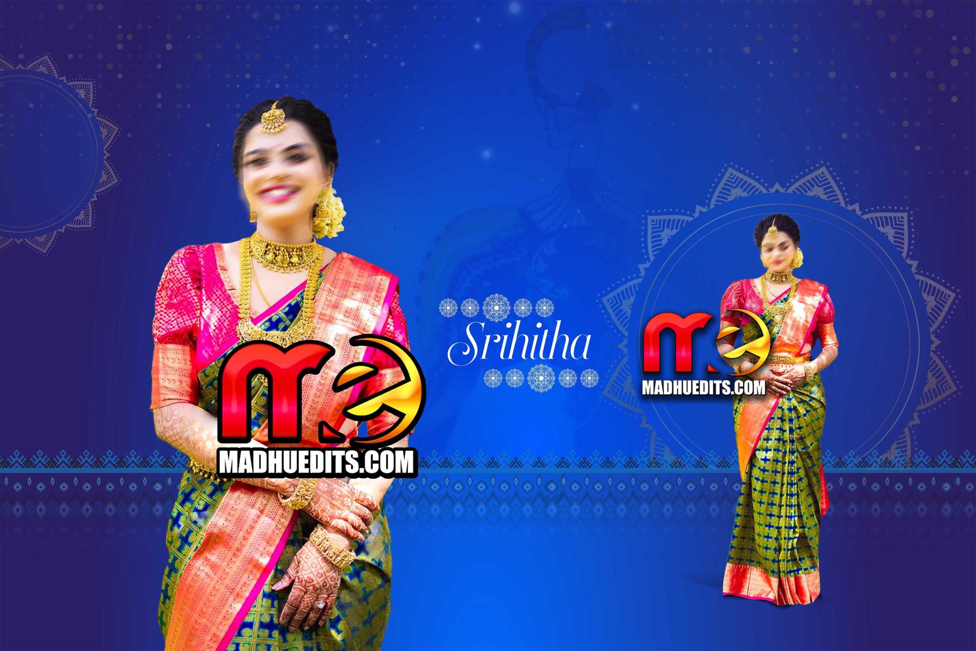 12X36 Traditional Wedding Album PSD Designs - MadhuEdits