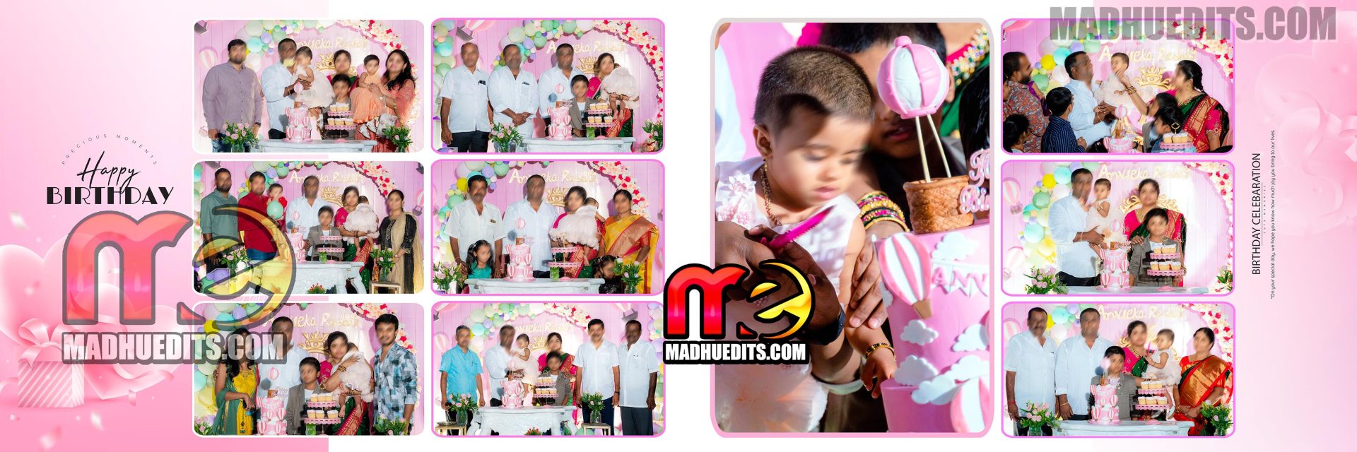 12x36 Birthday Album PSD Files Download - MadhuEdits