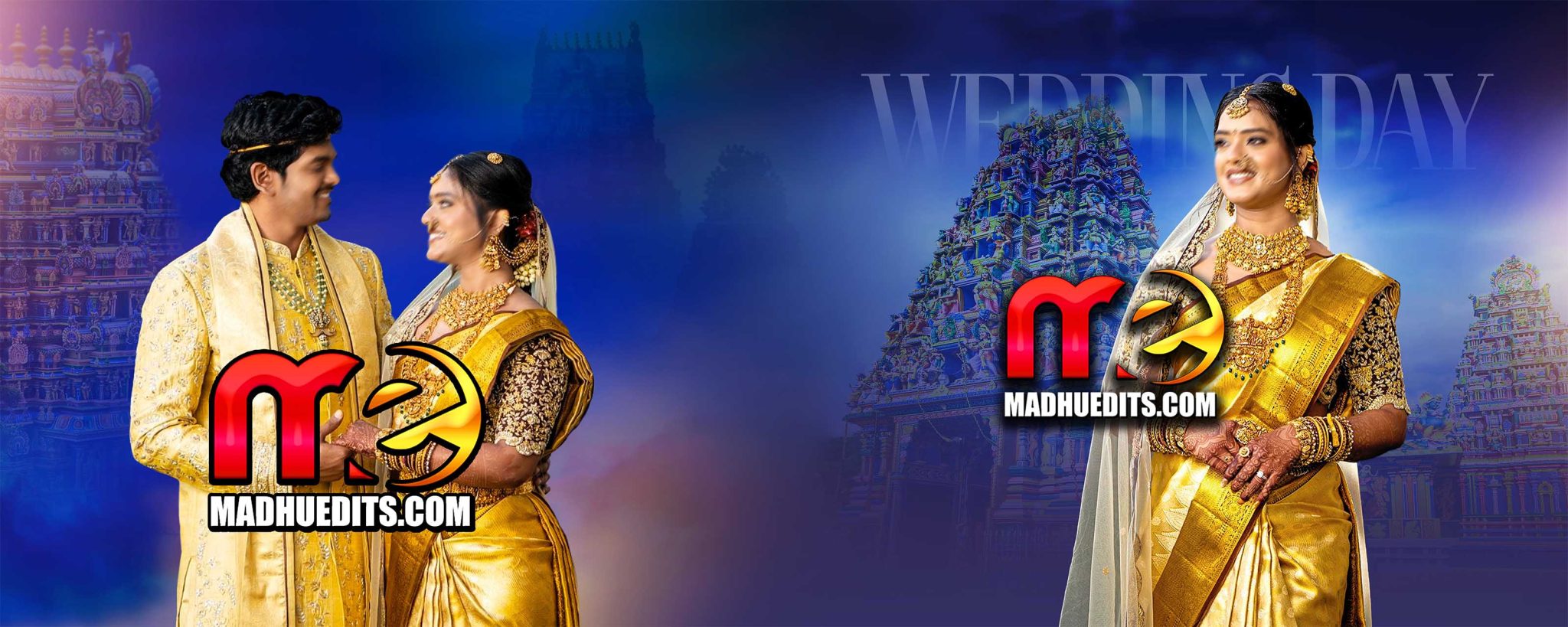 12X36 Traditional Wedding Album PSD Designs - MadhuEdits