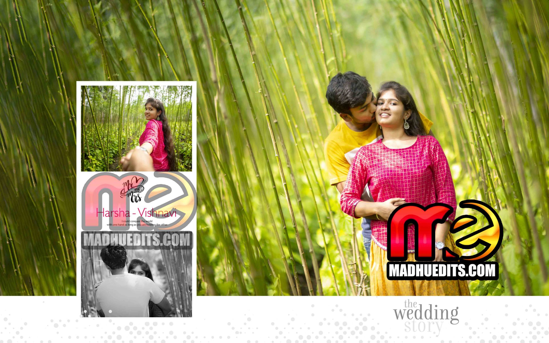 15x24 Pre Wedding Album PSD - MadhuEdits