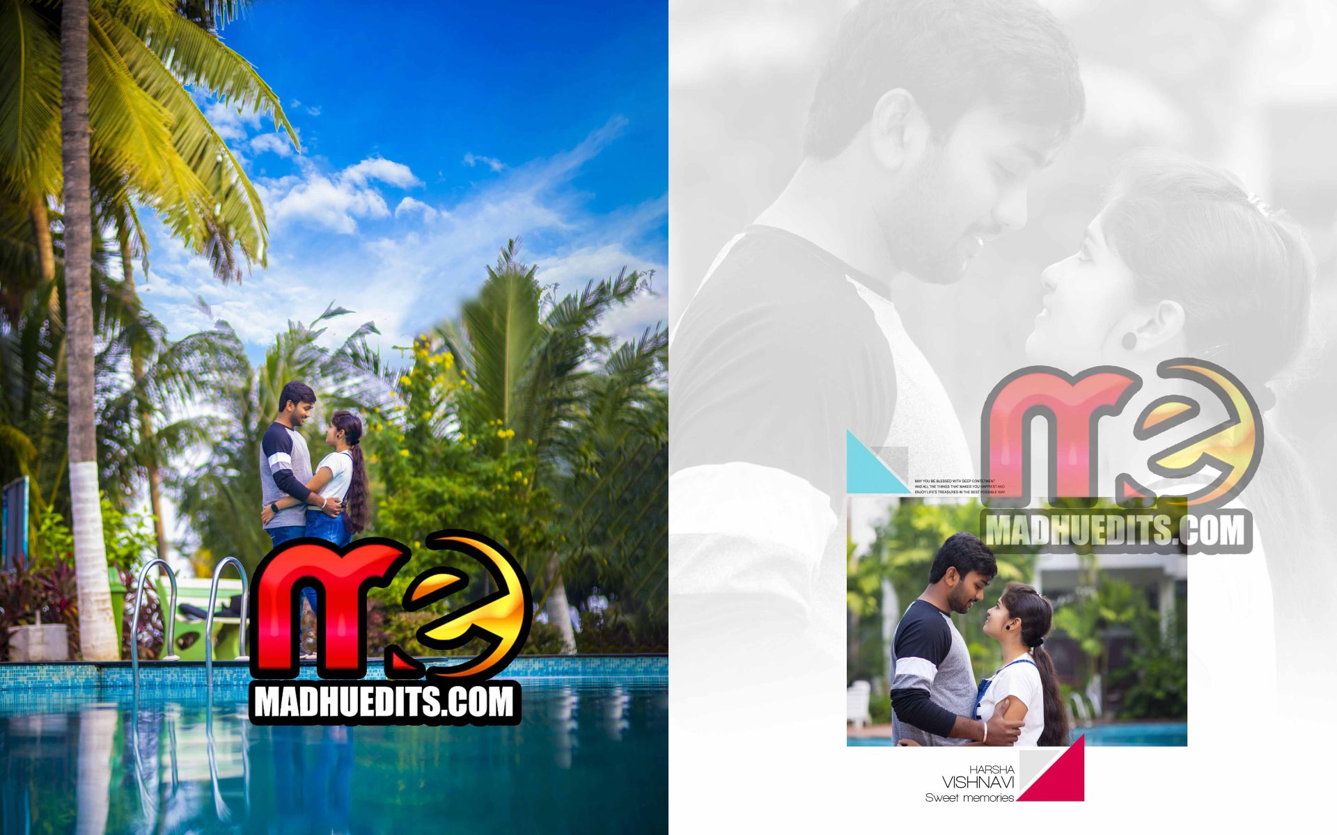 15x24 Pre Wedding Album PSD - MadhuEdits