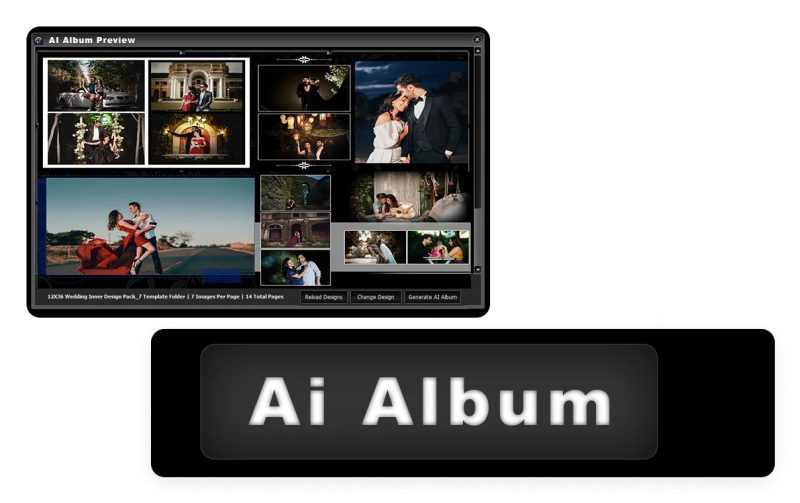 One Click AI Album 2026 Software - MadhuEdits